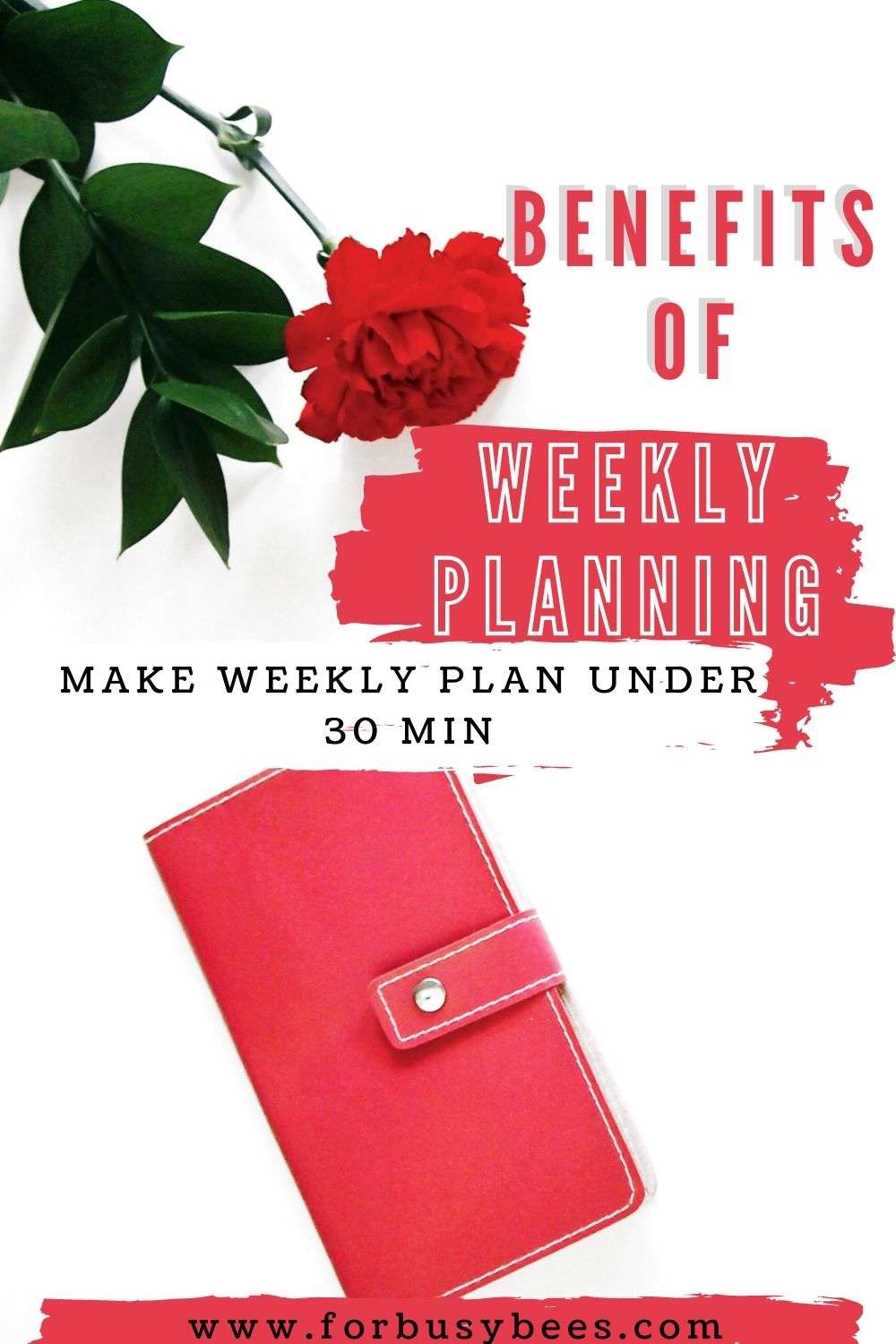 Weekly planning secrets for work life balance - For Busy Bee's