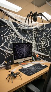 10 Halloween desk decor ideas that are Simple and Spooky - For Busy Bee's