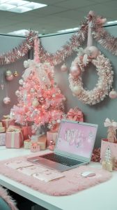 10 Christmas Desk Decor Ideas for Office