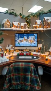 10 Christmas Desk Decor Ideas for Office