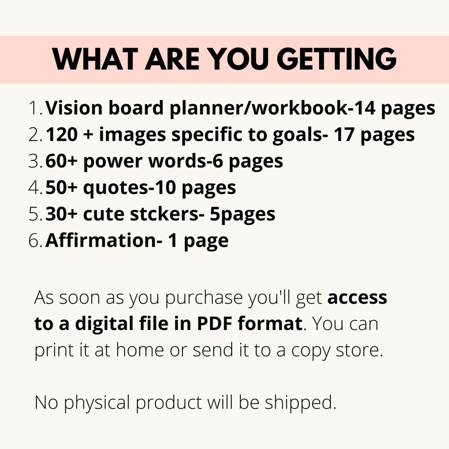 18 Vision Board Ideas With Examples - For Busy Bee's