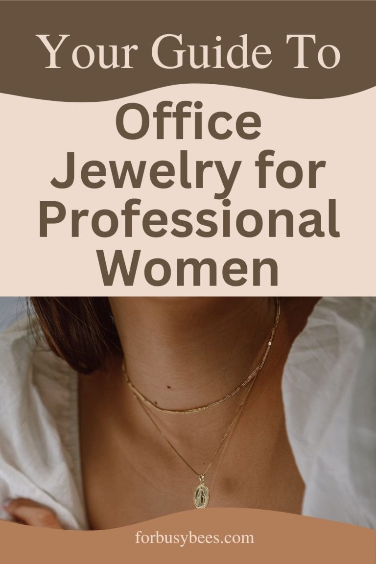 Jewelry Ideas for Office Wear - For Busy Bee's