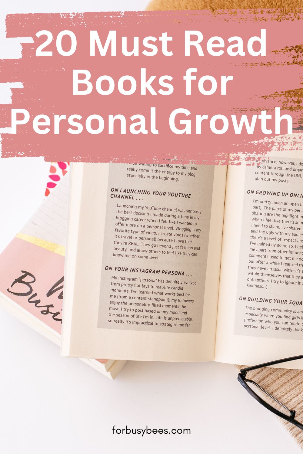 20 Best Books to Read for Personal Growth - For Busy Bee's