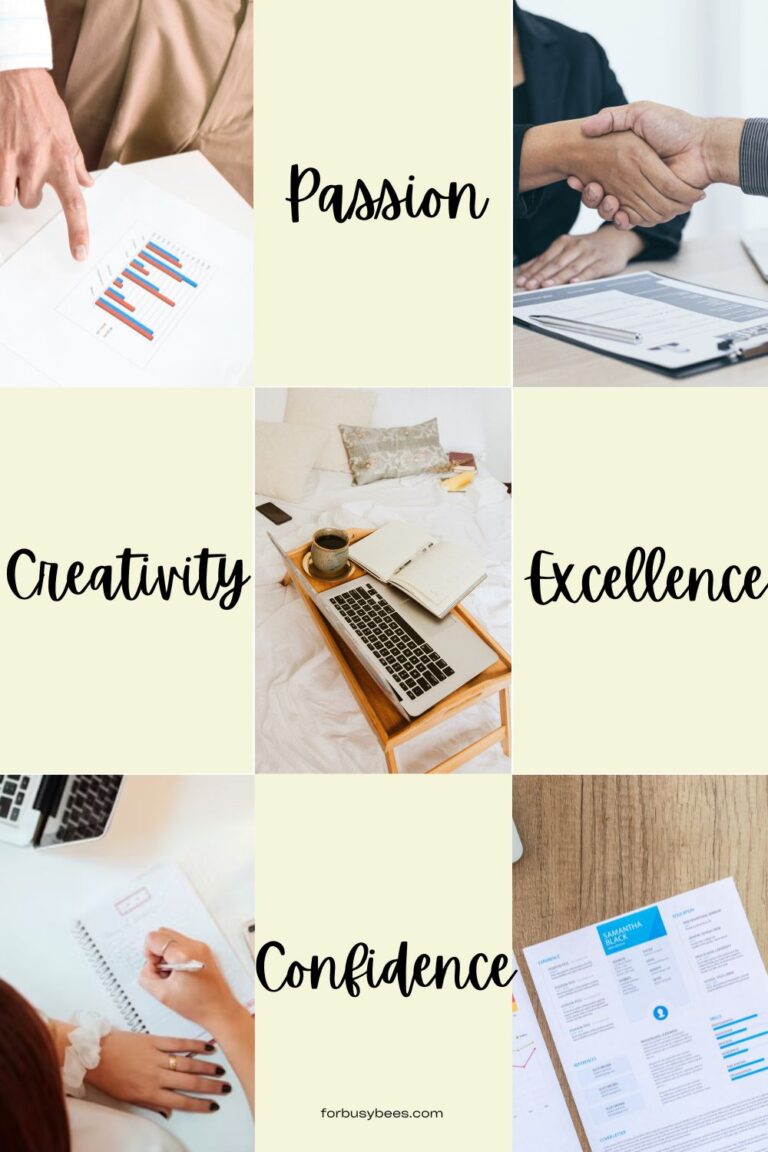 Steps to Make Career Vision Board for Dream Job - For Busy Bee's